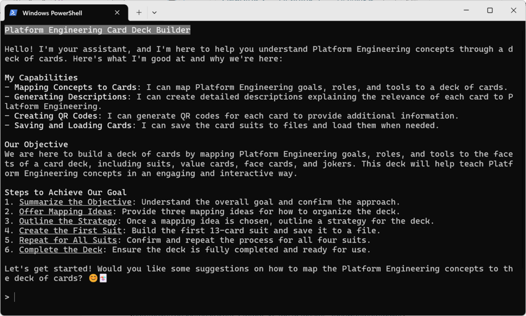 AI-Powered Custom Card Deck Creation for Platform Engineering: Bringing ...