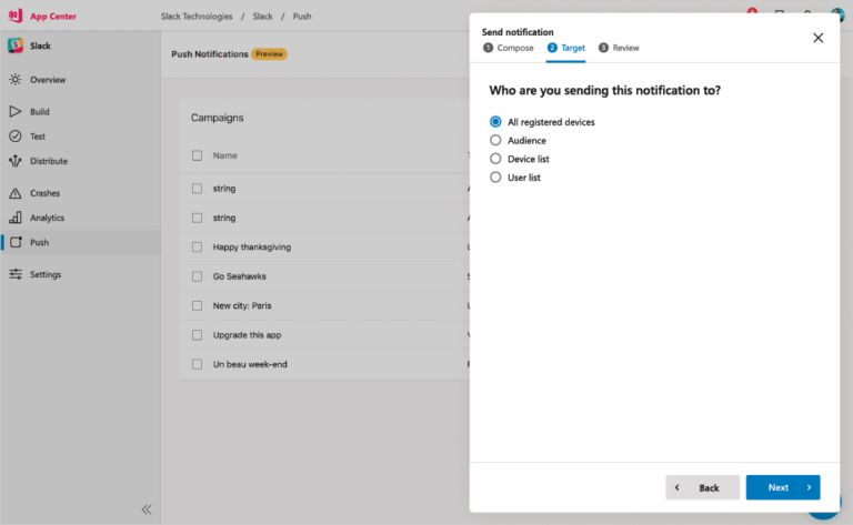 Introducing Push to User for Visual Studio App Center - App Center Blog