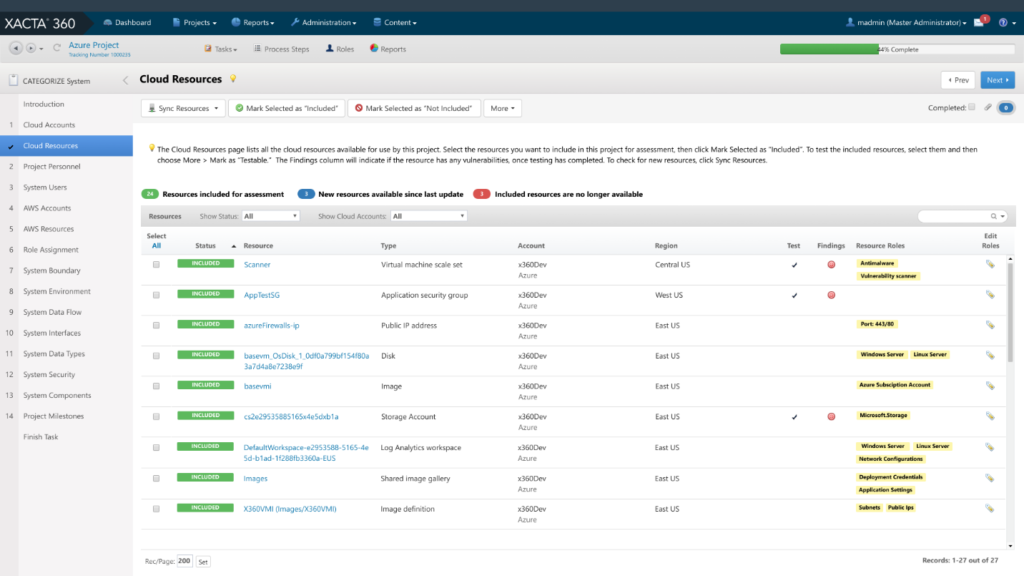 Integrated compliance in Azure with Xacta 360 - Azure Government
