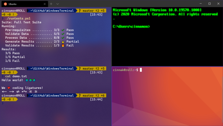 Windows Terminal 1.0 - Windows Command Line