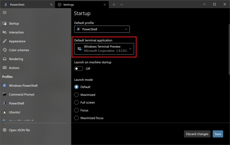Windows Terminal Preview 1.9 Release - Windows Command Line