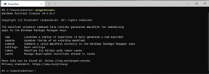 Windows Package Manager 1.1 - Windows Command Line