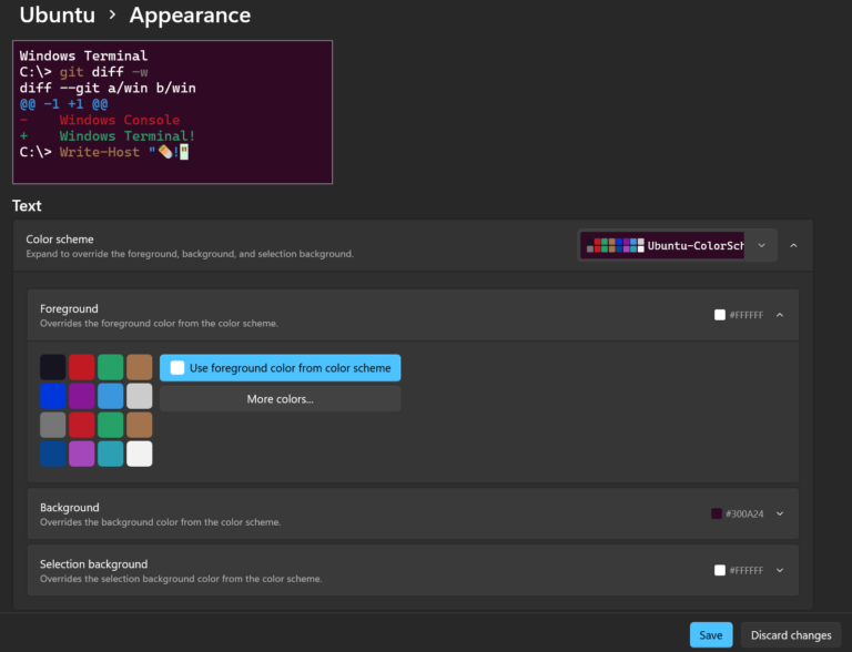 Windows Terminal Preview 1.23 Release - Windows Command Line