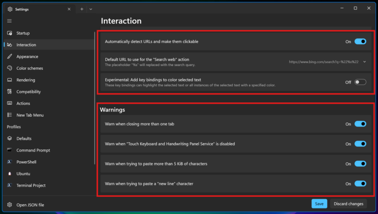 Windows Terminal Preview 1.23 Release - Windows Command Line