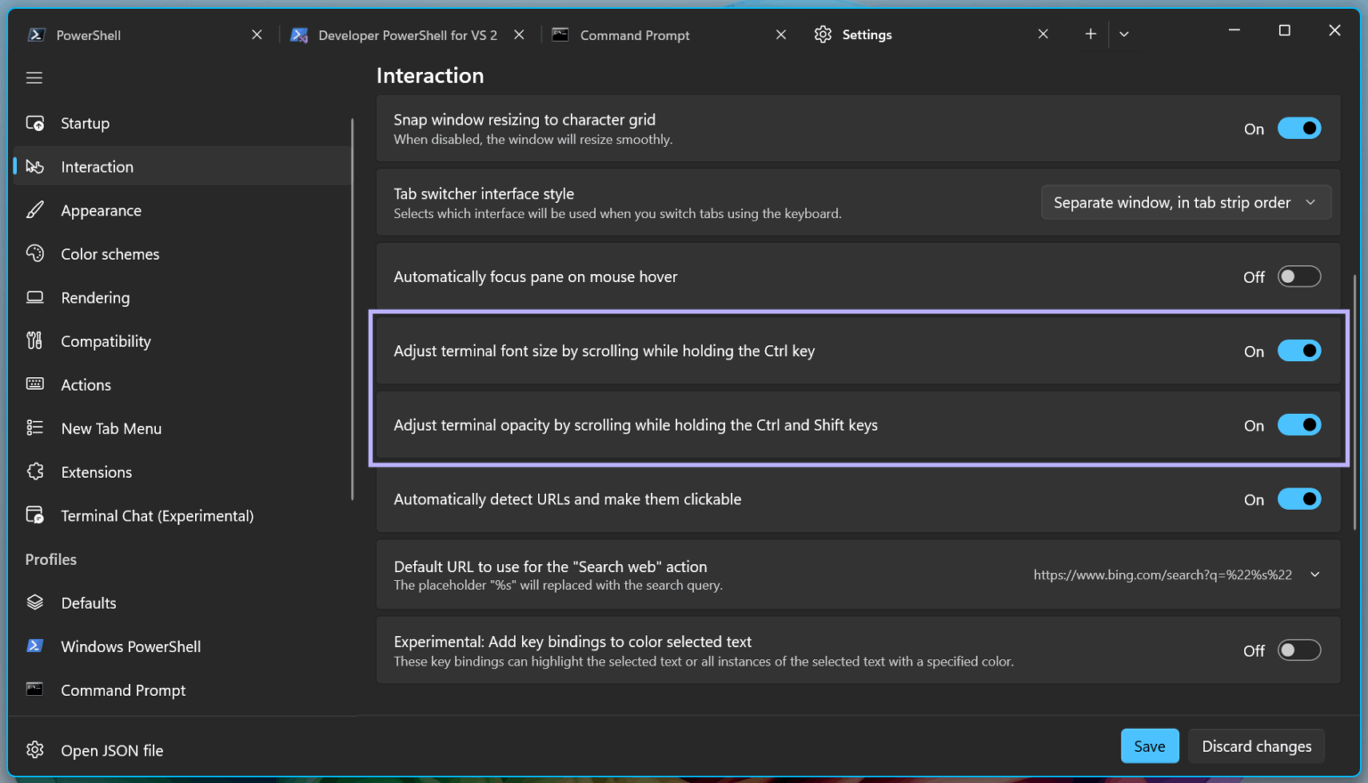 Windows Terminal Preview 1.24 Release - Windows Command Line