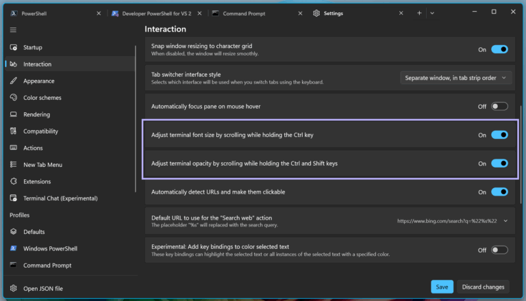 Windows Terminal Preview 124 Release Windows Command Line