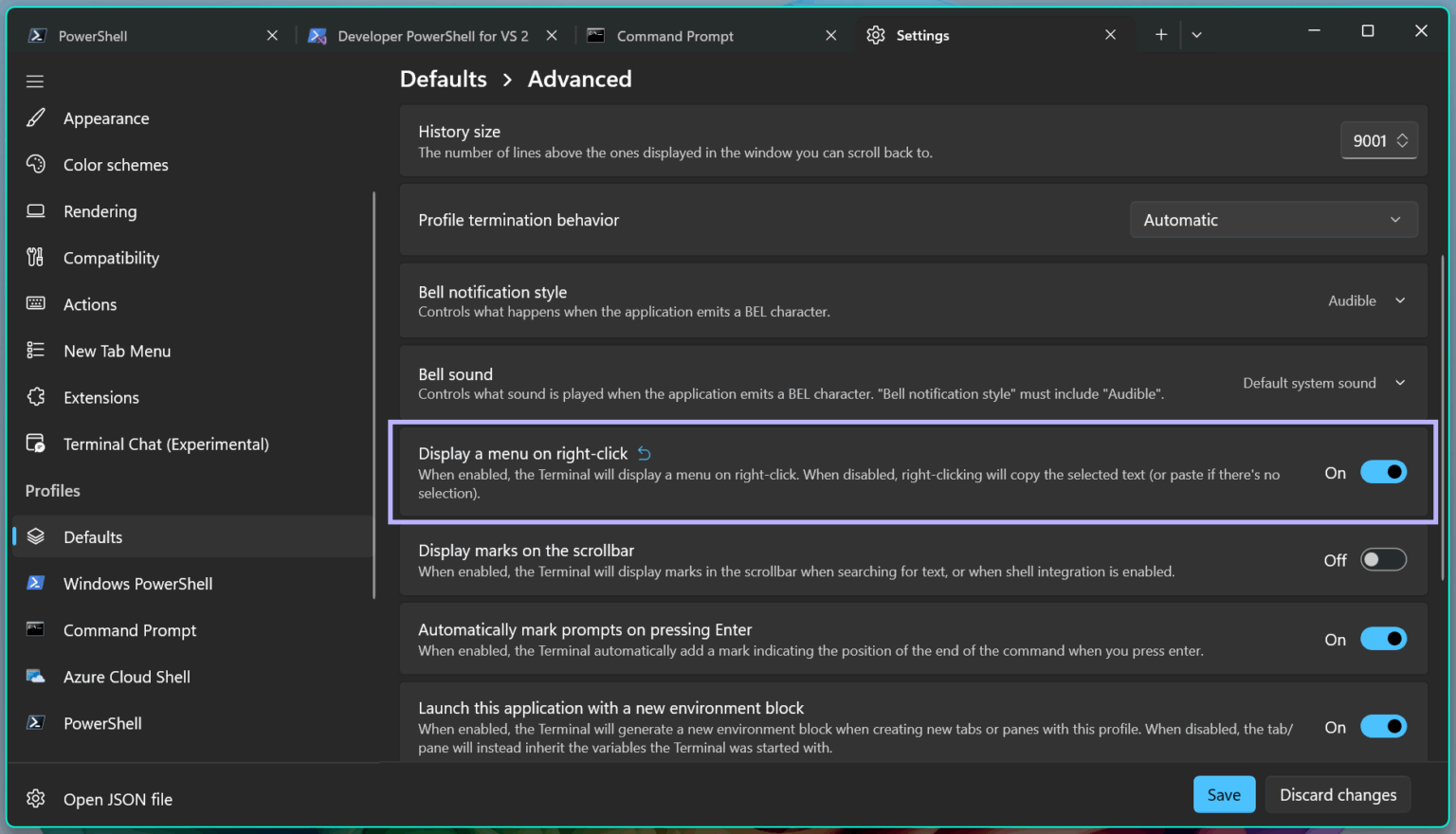 Windows Terminal Preview 1.24 Release - Windows Command Line
