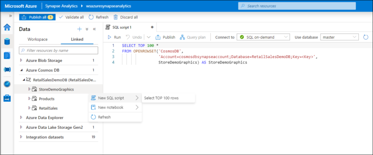 Now in preview - Support for Synapse SQL serverless in Azure Synapse Link for Azure Cosmos DB ...