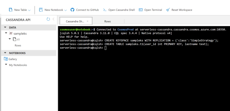 Azure Cosmos Db Cassandra Api Serverless Now In Preview Azure Cosmos