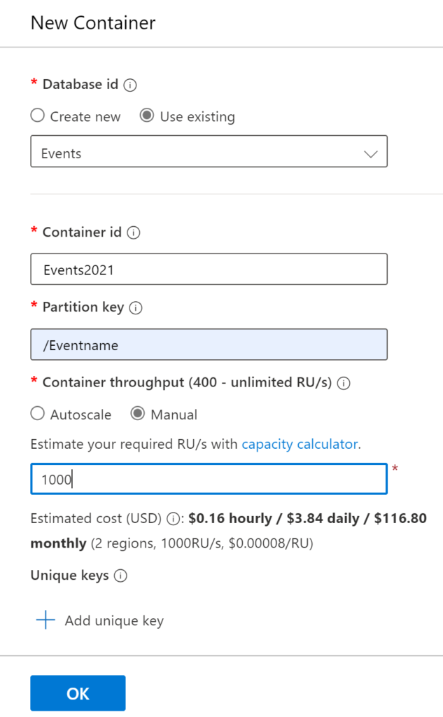 Getting started with Azure Cosmos DB - end to end example - Azure Cosmos DB Blog