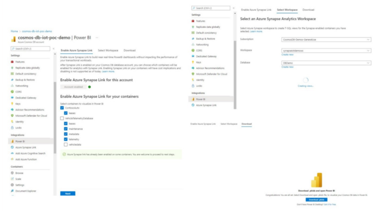 Azure Synapse Link: Announcing support for existing Azure Cosmos DB containers and seamless ...