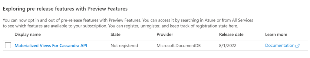 Announcing Materialized Views For Azure Cosmos Db Api For Cassandra