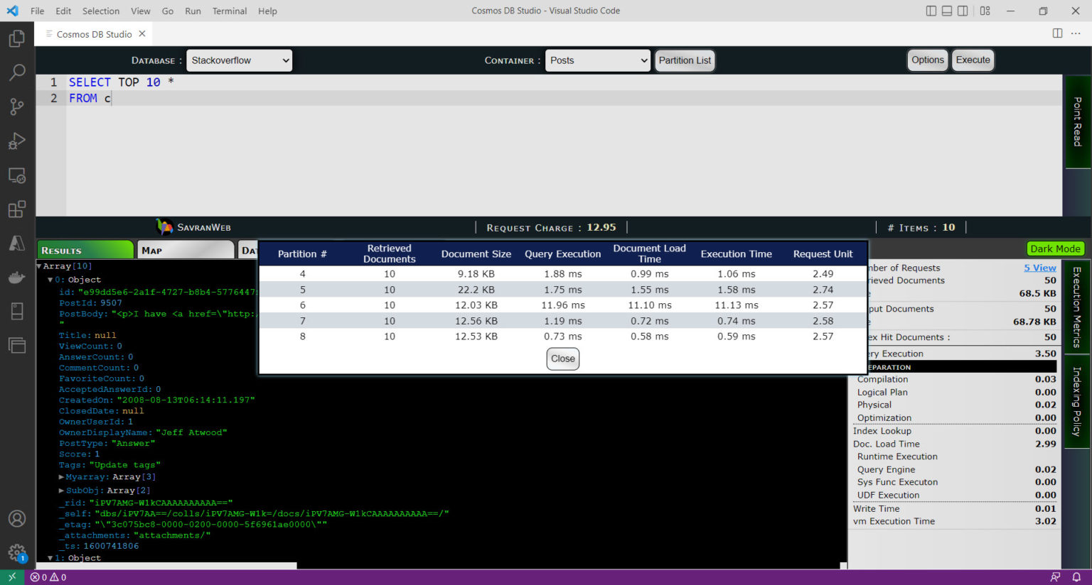 Azure Cosmos DB SQL Studio is a Hidden Gem! - Azure Cosmos DB Blog