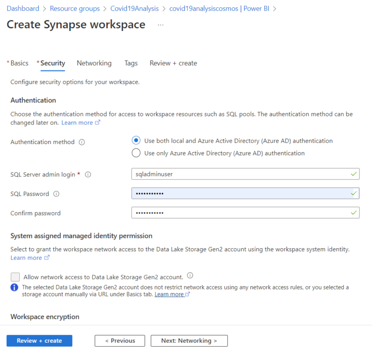 Load and visualize Covid-19 case data with the integrated Power BI ...