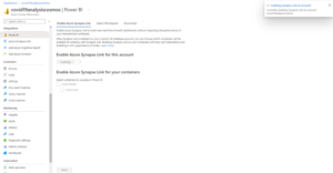 Load and visualize Covid-19 case data with the integrated Power BI ...