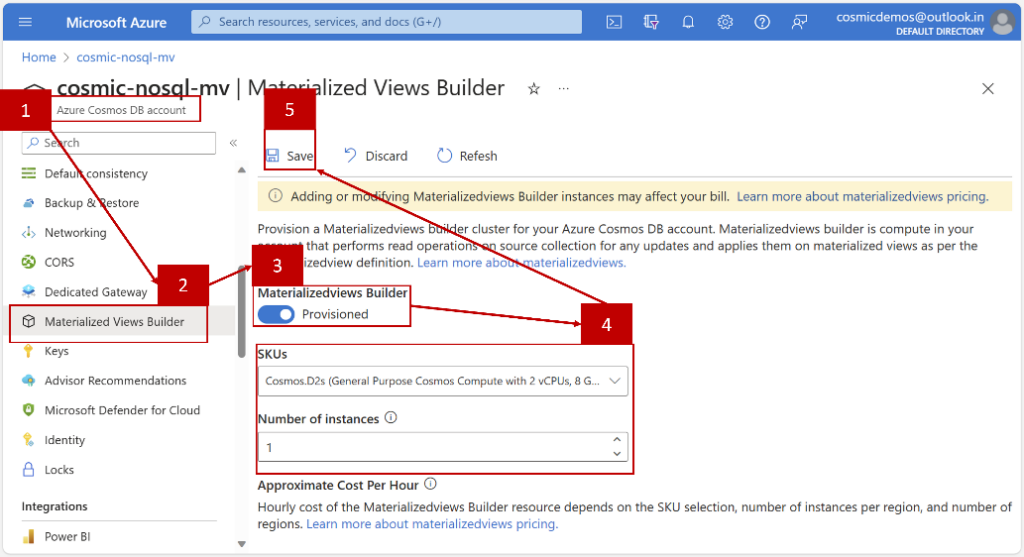 Announcing Materialized Views For Azure Cosmos Db For Nosql Preview