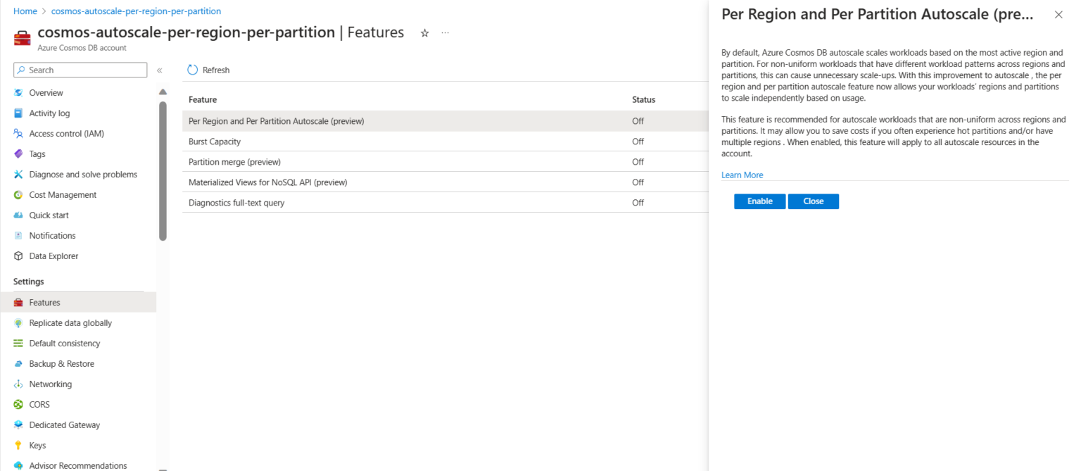 Announcing Dynamic Scaling Per Region and Per Partition for Azure Cosmos DB’s Autoscale - Azure ...