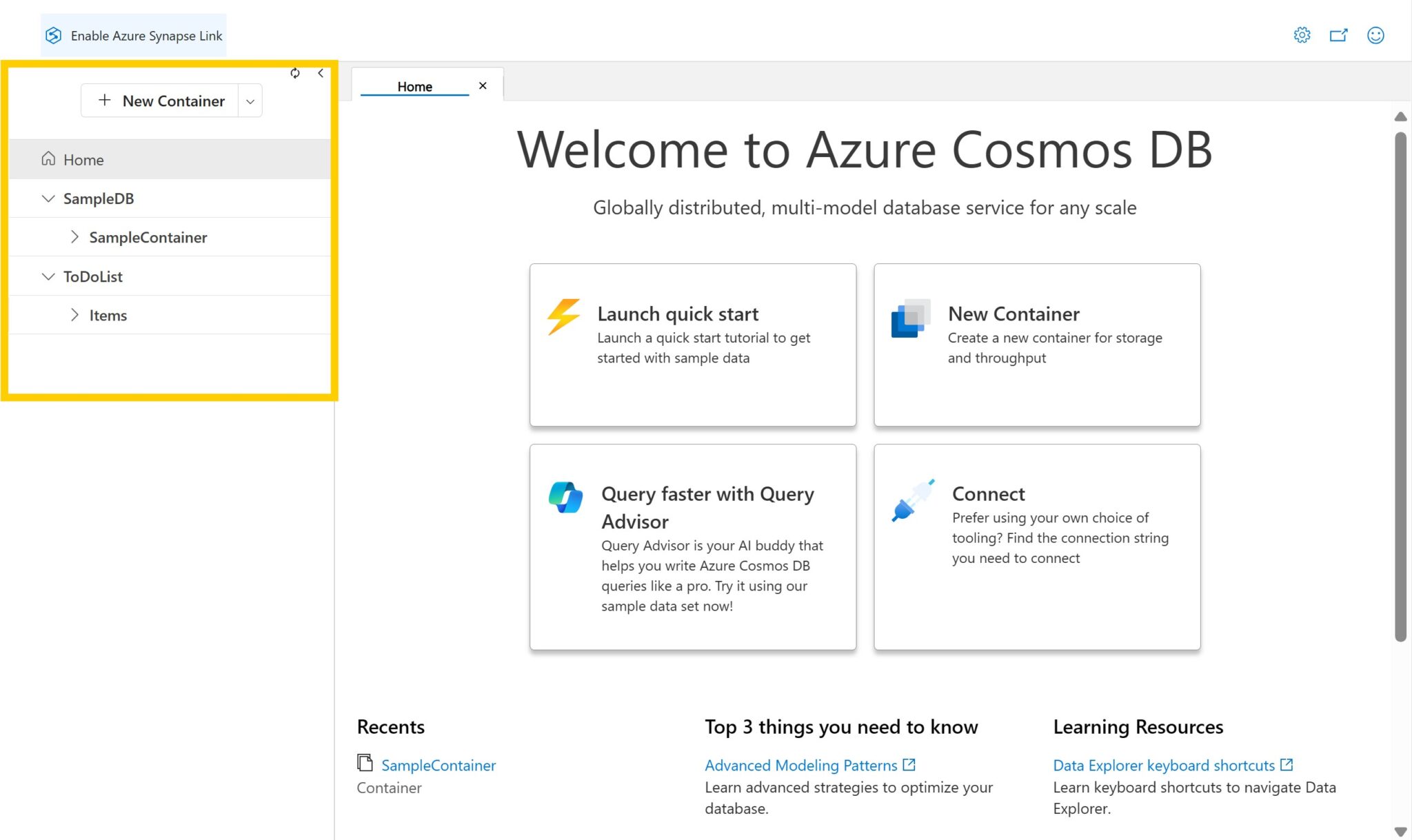 What's New in Azure Cosmos DB Data Explorer: A Better Way to Navigate Your Data - Azure Cosmos ...