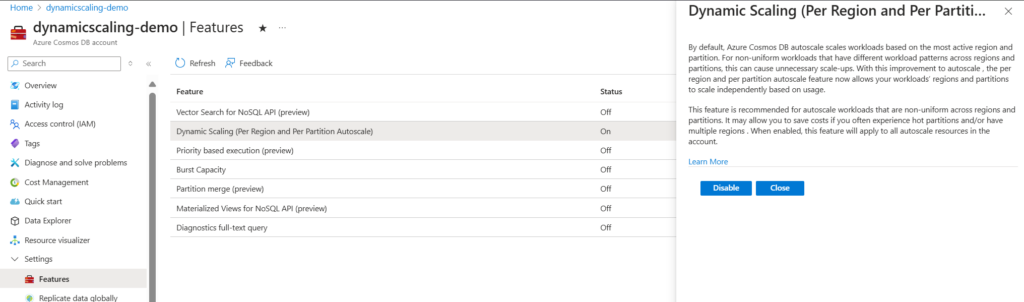 Announcing The Ga Of Dynamic Scaling Per Region And Per Partition Autoscale Azure Cosmos Db Blog
