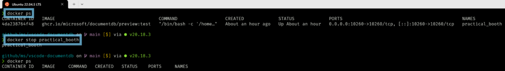 Documentdb Local Mongodb Api On Your Machine Azure Cosmos Db Blog