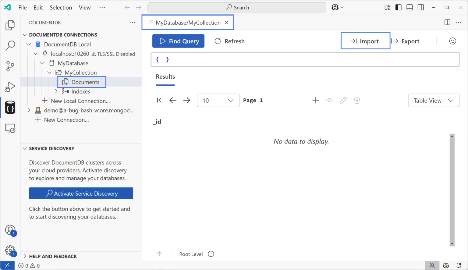 Documentdb Local Mongodb Api On Your Machine Azure Cosmos Db Blog 6375