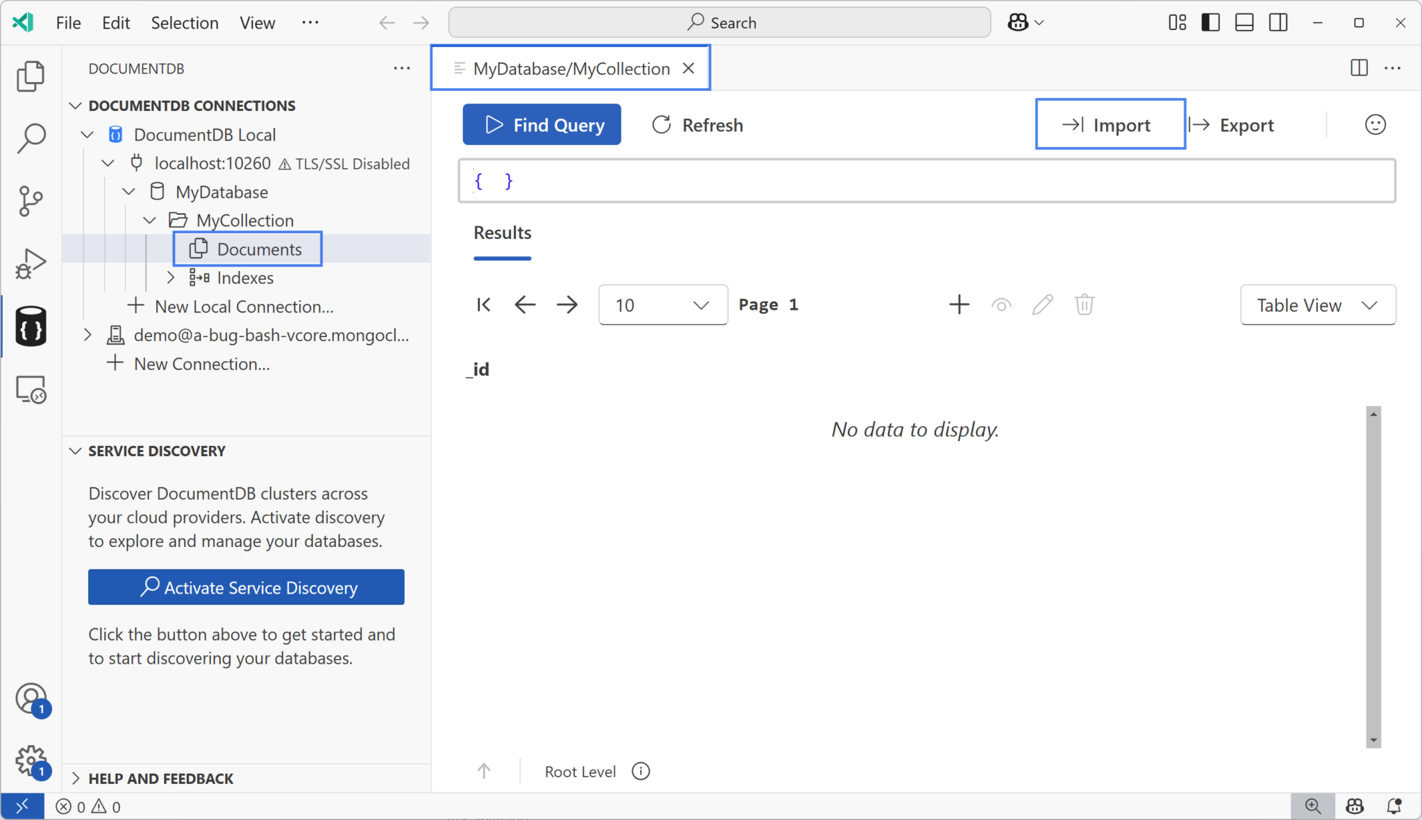 Documentdb Local Mongodb Api On Your Machine Azure Cosmos Db Blog