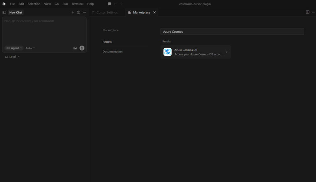 Introducing the Azure Cosmos DB Plugin for Cursor - Azure Cosmos DB Blog