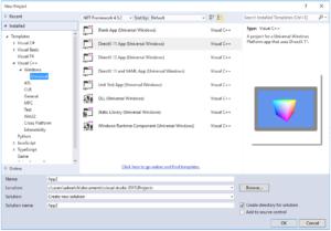 Developing for Windows 10 with Visual C++ 2015 - C++ Team Blog