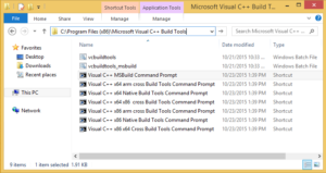 Announcing Visual C++ Build Tools 2015 – standalone C++ tools for build ...