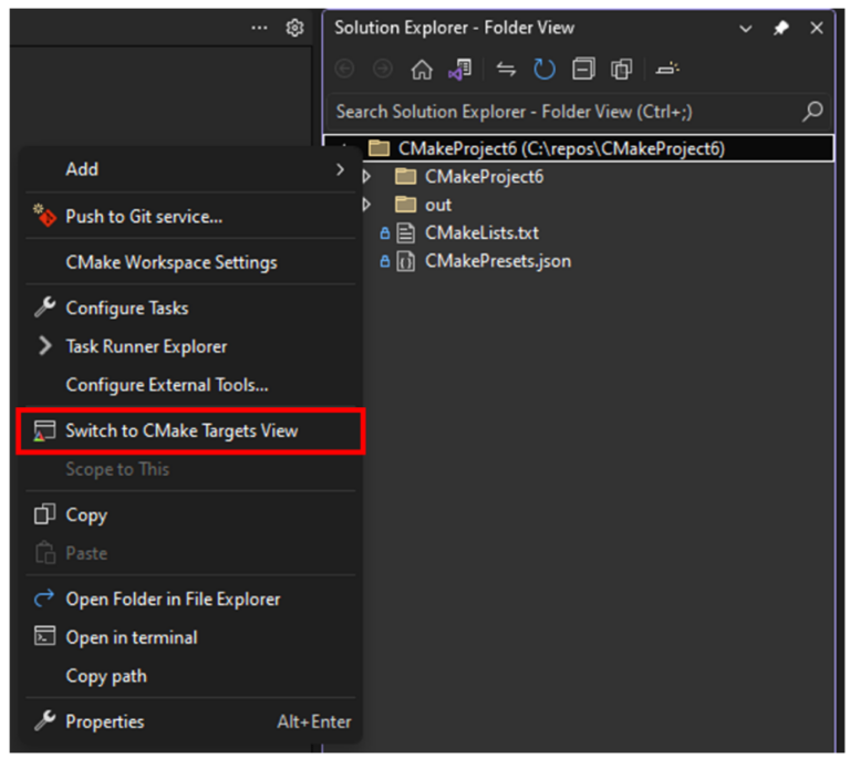 Enhancing the CMake Targets View in Visual Studio - C++ Team Blog Enhancing the CMake Targets View in Visual Studio - C++ Team Blog