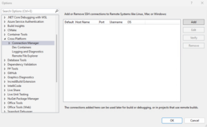 Usability Improvements in the Visual Studio Connection Manager - C++ ...