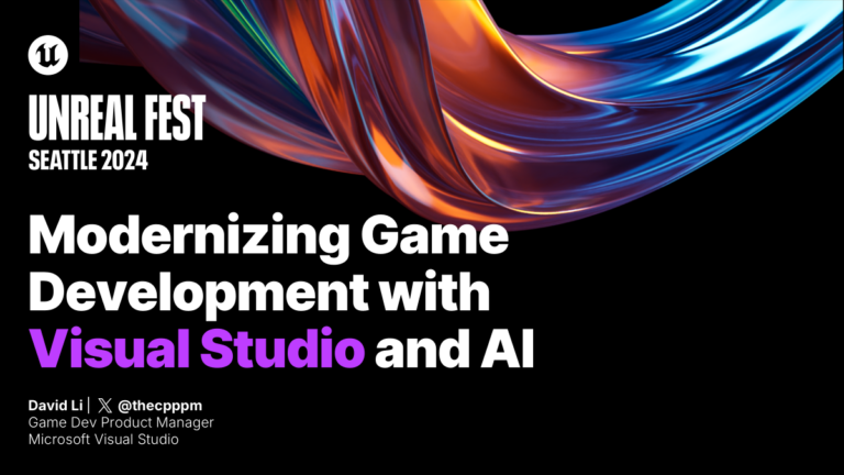 Visual Studio at Unreal Fest Seattle 2024 - C++ Team Blog