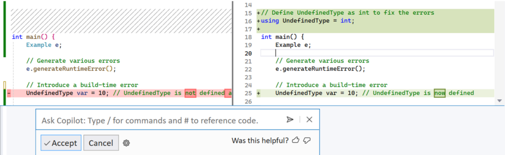 Fix C++ warnings and errors with Copilot: Introducing AI-Assisted Code ...