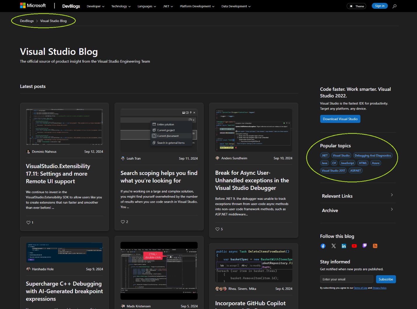 Introducing the new Dev Blogs: A Modern, Streamlined, and Engaging ...