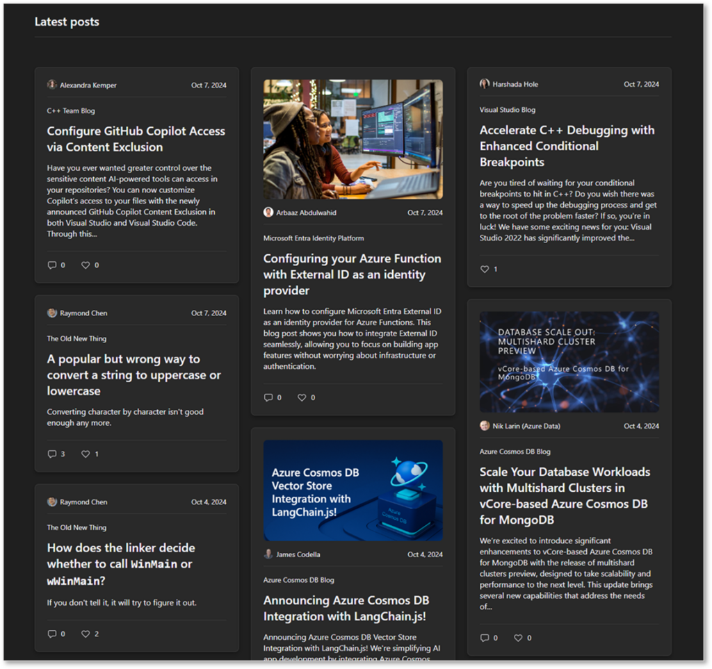 New DevBlogs Layout: Choose your view - Grid or List | Developer Blogs News