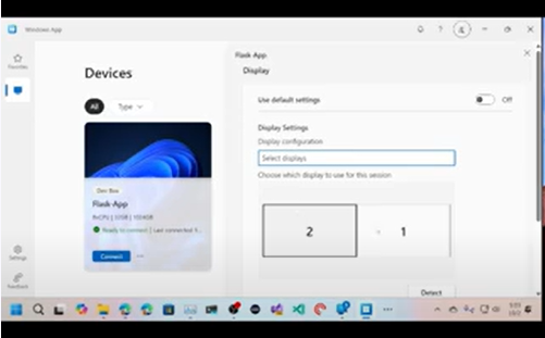 Utilize Multiple Monitors for Microsoft Dev Box with the Windows App | Develop from the cloud