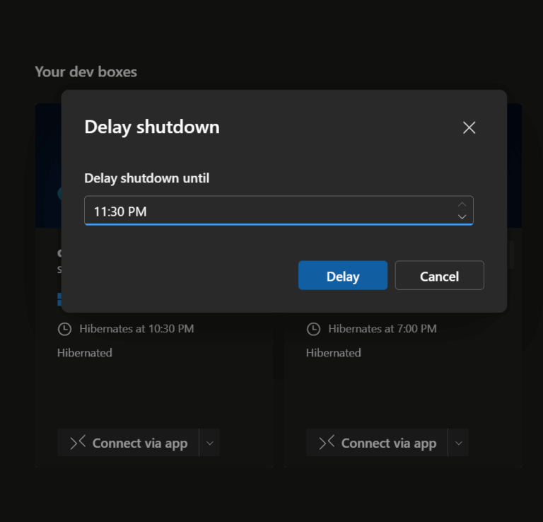 Control cloud costs with Dev Box hibernation features | Develop from ...