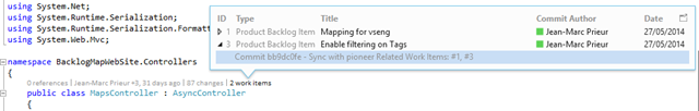CodeLens for Git improvements in Visual Studio 2013 Ultimate Update 3 RC - Azure DevOps Blog