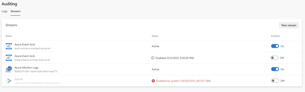 Streaming for Auditing is now in Public Preview - Azure DevOps Blog