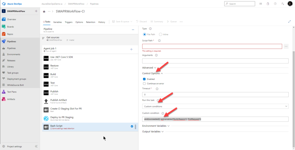 Static Web App Pr Workflow For Azure App Service Using Azure Devops Azure Devops Blog