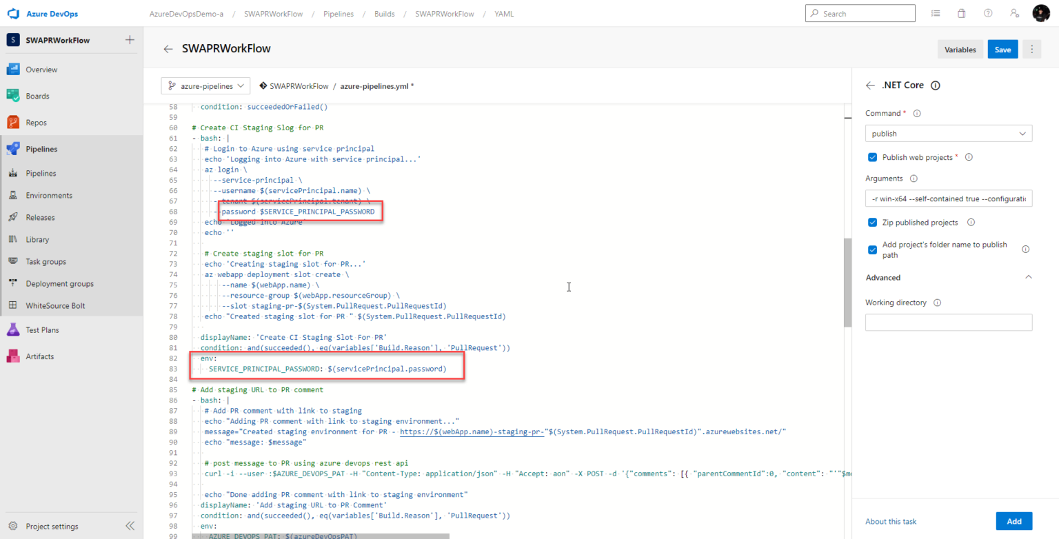 Static Web App Pr Workflow For Azure App Service Using Azure Devops Azure Devops Blog