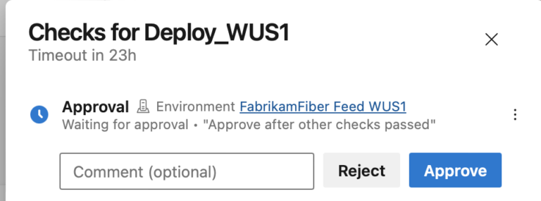 Updates to Approvals and Checks - Azure DevOps Blog