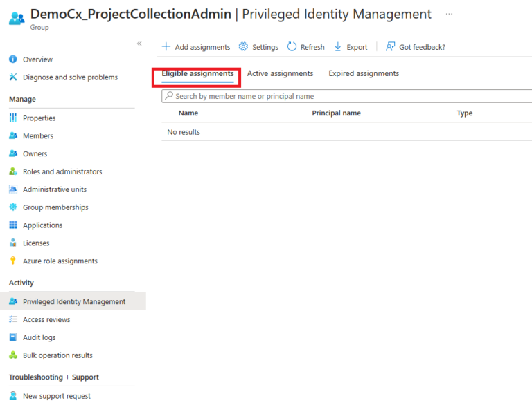 Set Up Pim Access In Azure Devops Azure Devops Blog