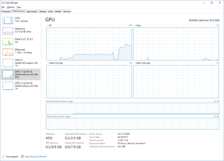 GPUs in the task manager - DirectX Developer Blog GPUs in the task manager - DirectX Developer Blog