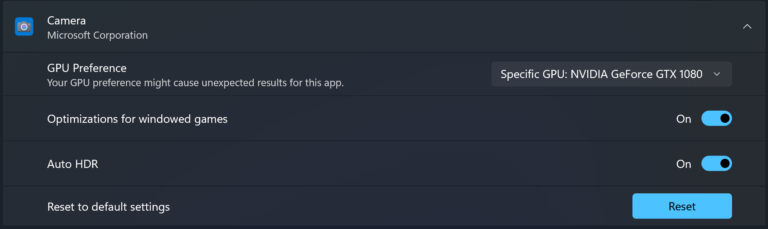 Navigating the Redesigned Graphics Settings page - DirectX Developer Blog
