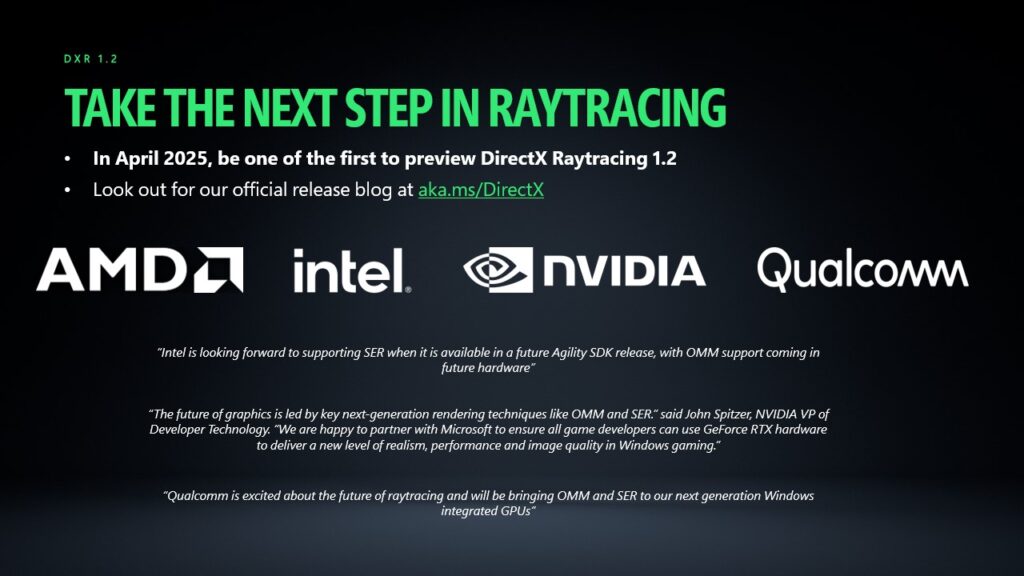Announcing DirectX Raytracing 1.2, PIX, Neural Rendering and more at ...