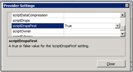 VS2010 Beta1 "Delete existing objects before creating" flag for DB Deployment - .NET Blog