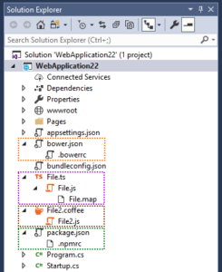 File nesting in Solution Explorer - .NET Blog