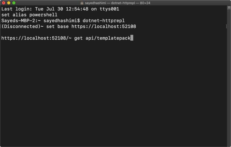 HttpRepl: A command-line tool for interacting with RESTful HTTP ...