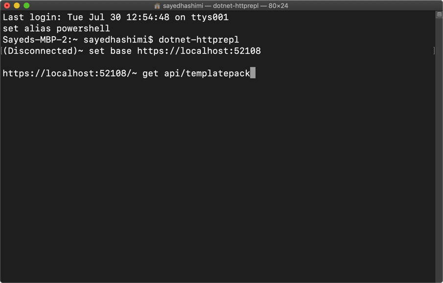 HttpRepl: A command-line tool for interacting with RESTful HTTP services - .NET Blog